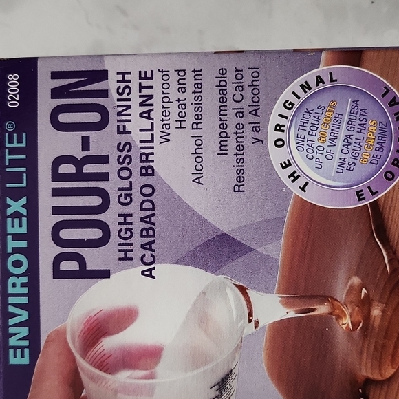 Envirotex Lite | Art | Envirotex Lite Pouron High Gloss Finish | Poshmark